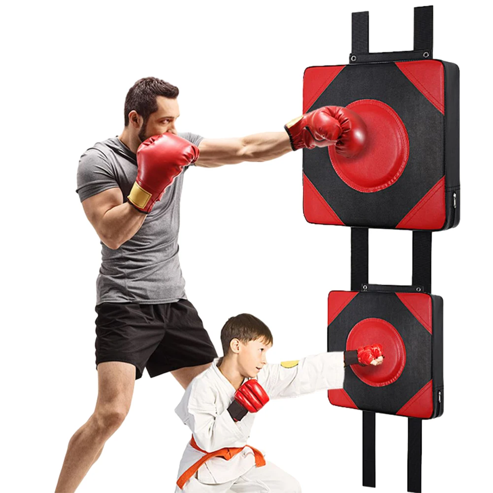 Boxing-PU-Leather-Wall-Punching-Pad-Boxing-Punch-Target-Training ...