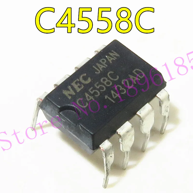 1pcs/lot UPC4558C C4558C C4558 KIA4558P DIP-8 In Stock HIGH PERFORMANCE ...