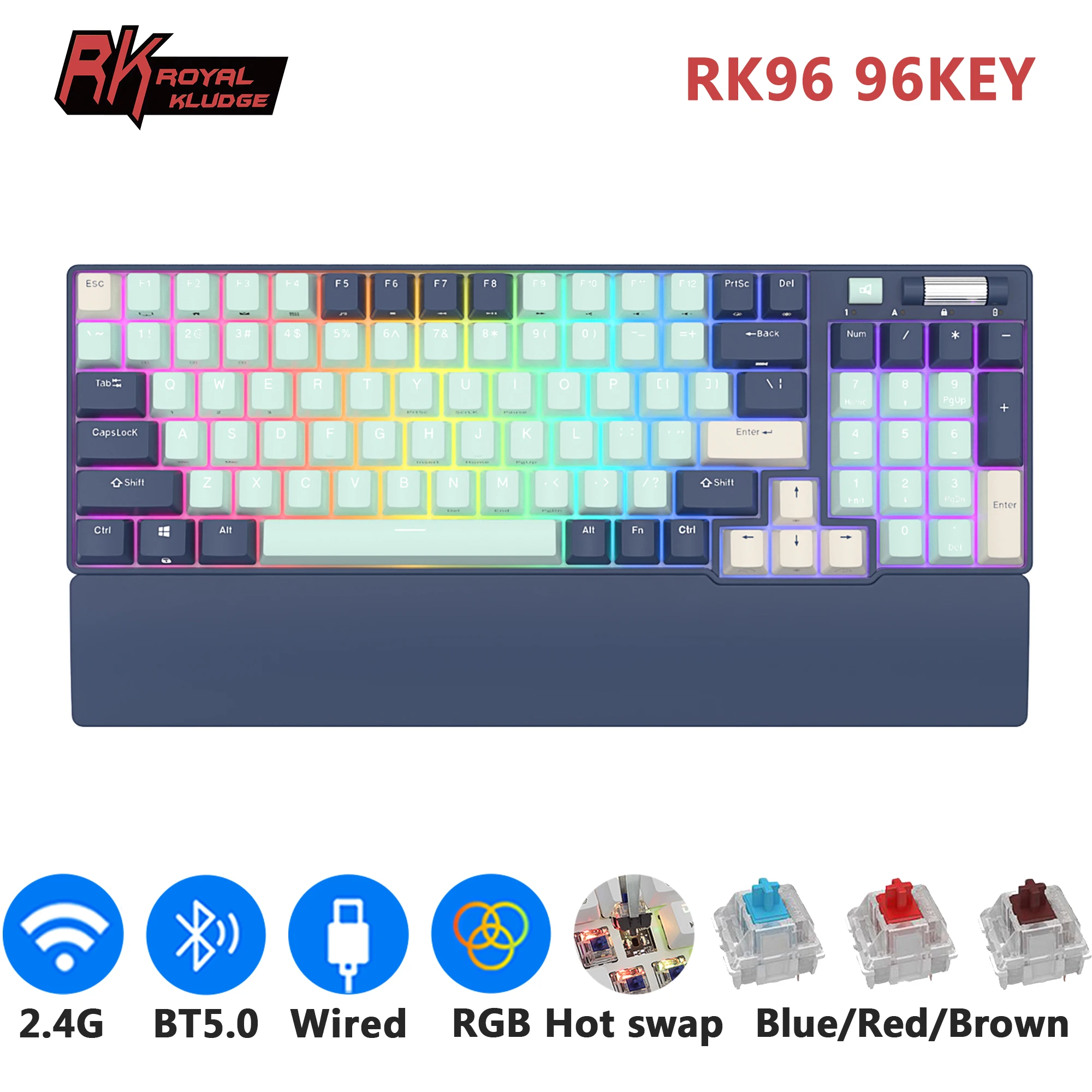 RK-ROYAL-KLUDGE-Clavier-m-canique-Bluetooth-sans-fil-clavier-gamer ...