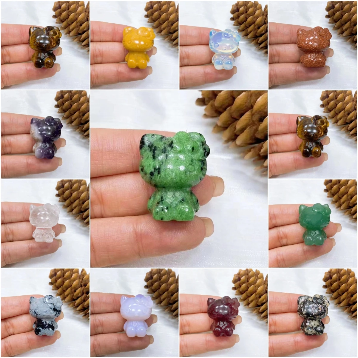 1-2-Crystal-Cute-Cartoon-Cat-Statue-Natural-Quartz-Stone-Animal ...