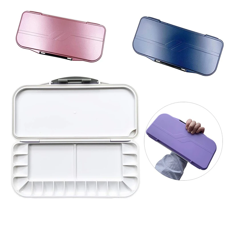 Airtight Watercolor Palette 18 Wells and 2 Mixing Areas Premium ...