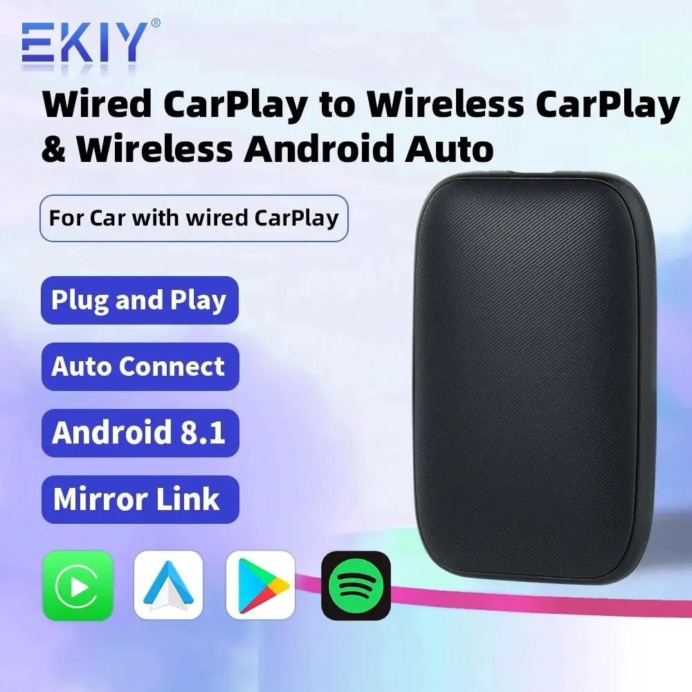 EKIY-Android-Ai-Box-Wired-to-Wireless-CarPlay-Adapter-Android-Auto ...