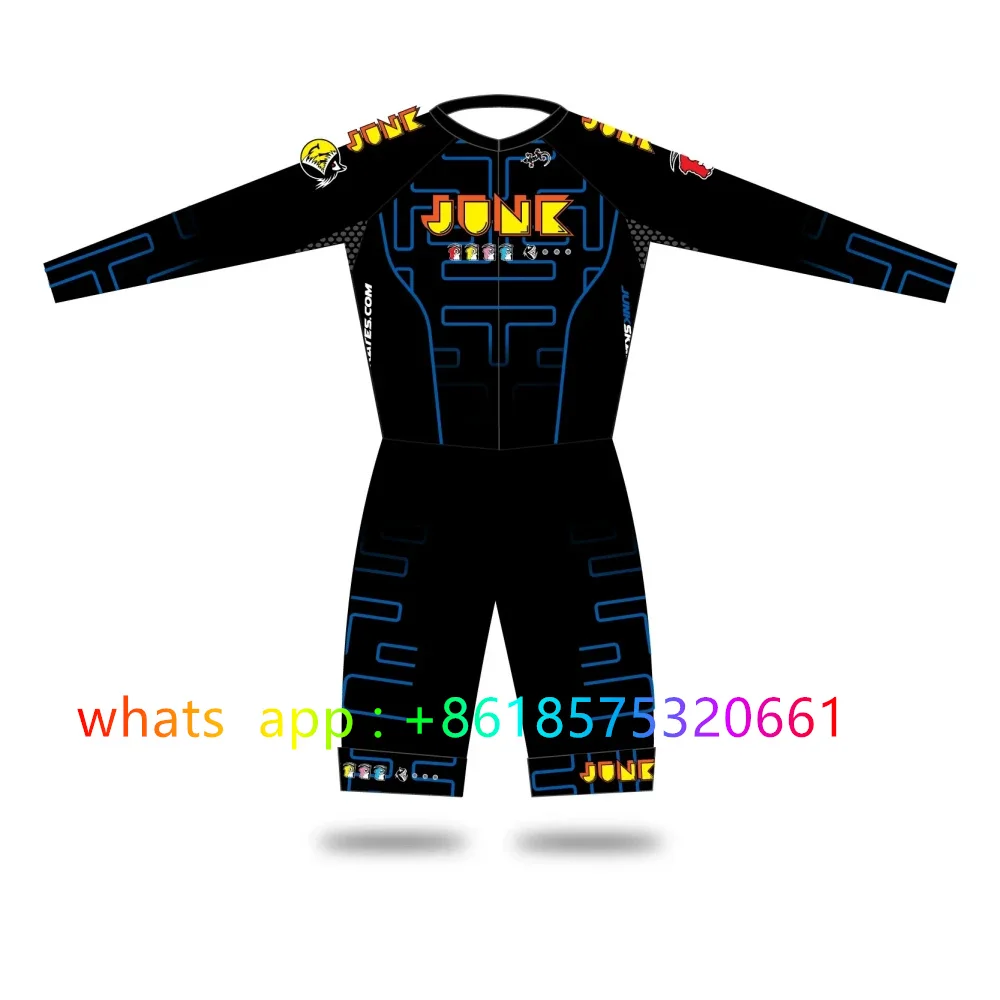 Junk Skates Men Speed Inline Roller Skate Skinsuit Outdoor Racing ...