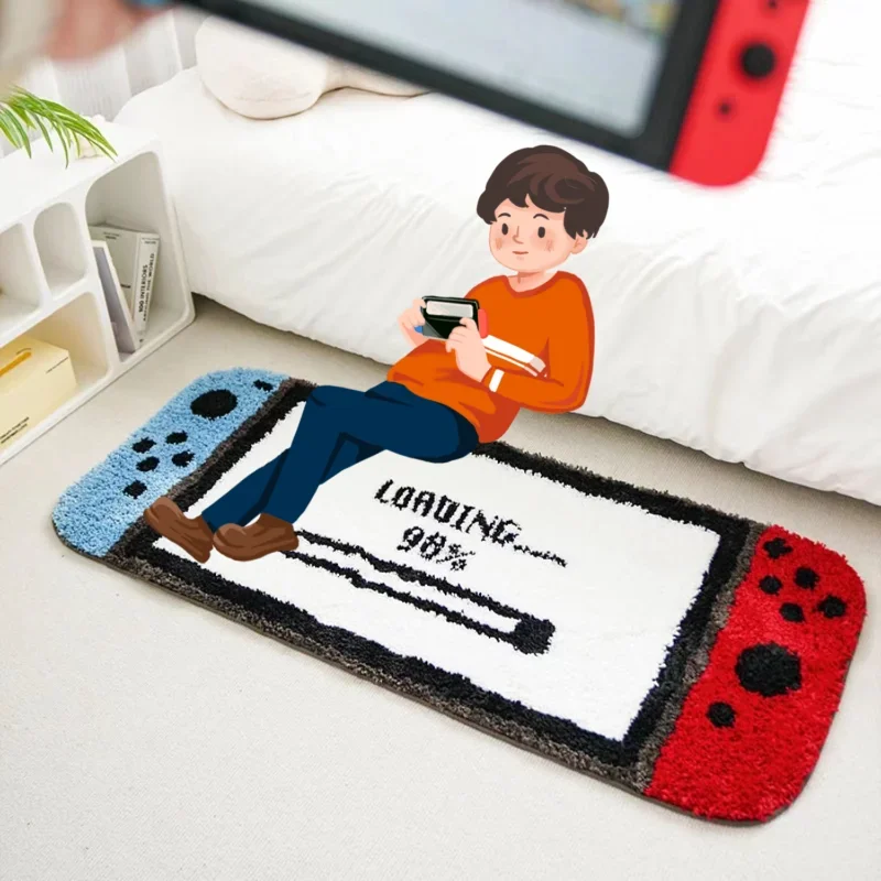 Creative-Nintendo-Switch-Rug-Decor-Carpet-for-Living-Room-Bedroom ...