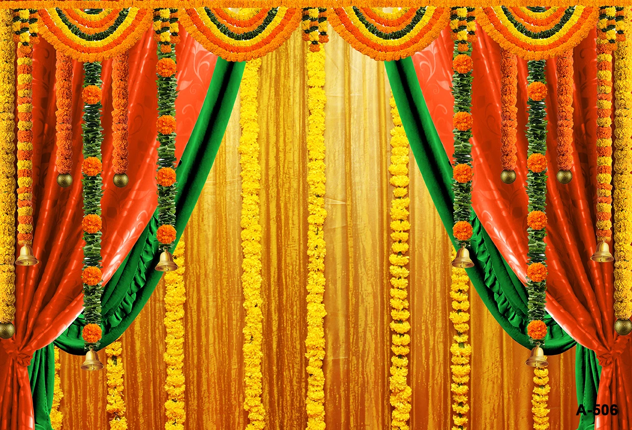 Indian Wedding Background Decorations