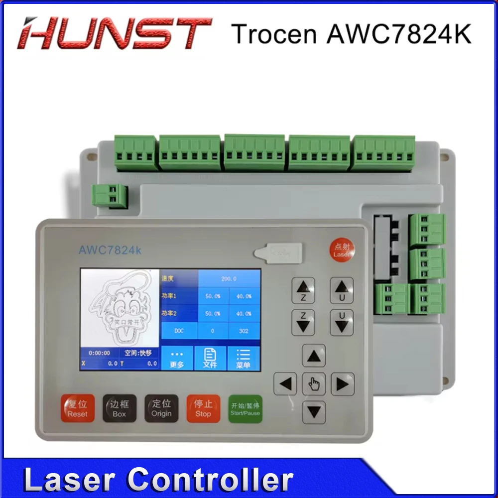 Hunst-Panel-de-pantalla-de-Control-l-ser-AWC708C-Lite-DSP-CO2 ...