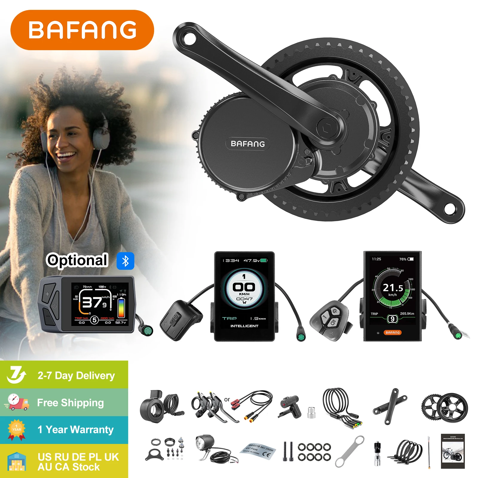 Bafang-BBS02B-Electric-Bicycle-Middle-Motor-36V-500W-DIY-Conversion-Kit ...