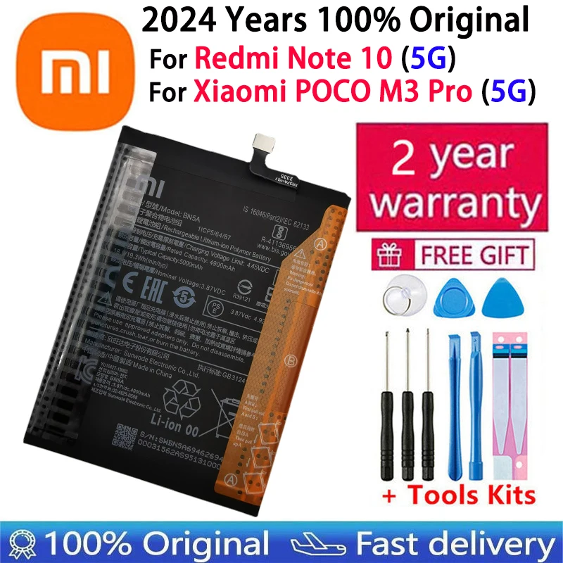 Battery-for-POCO-M3-Pro-5G-Xiaomi-Mi-Battery-Redmi-Note-10-5G-High ...