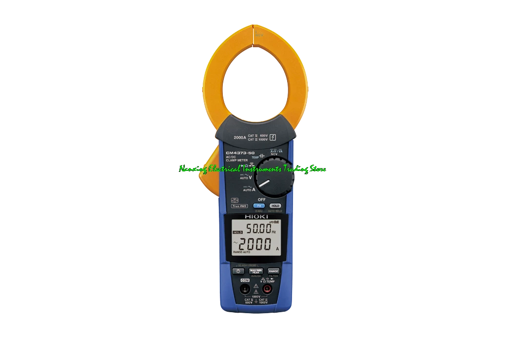 HIOKI CM4373-50 AC/DC 2000 A True RMS clamp meter With DMM Functions that Deliver Top Safety ...