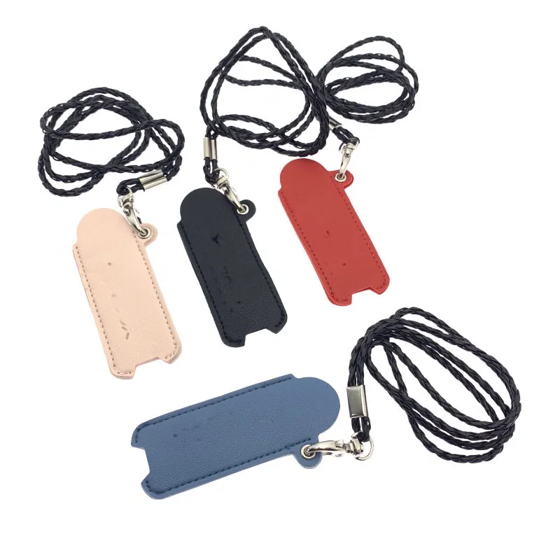 Leather Pocket Carrying Case Bag Vape Neck Lanyard for YOOZ Vape Pod ...
