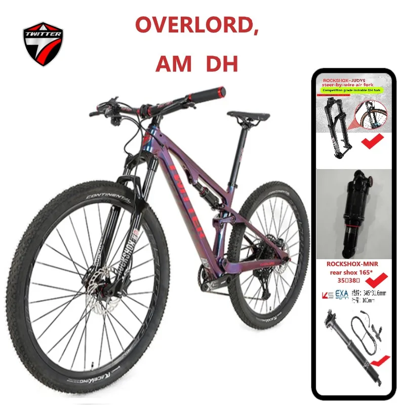 TWITTER-OVERLORD-NX-EAGLE-12S-Hydraulic-Disc-Brakes-AM-T900-Full ...