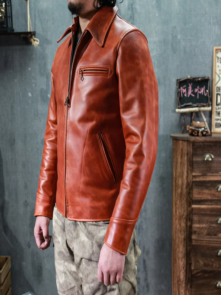 SDH1930-Super-Top-Quality-Heavy-Genuine-1-7mm-US-Horween-Cow-Leather ...