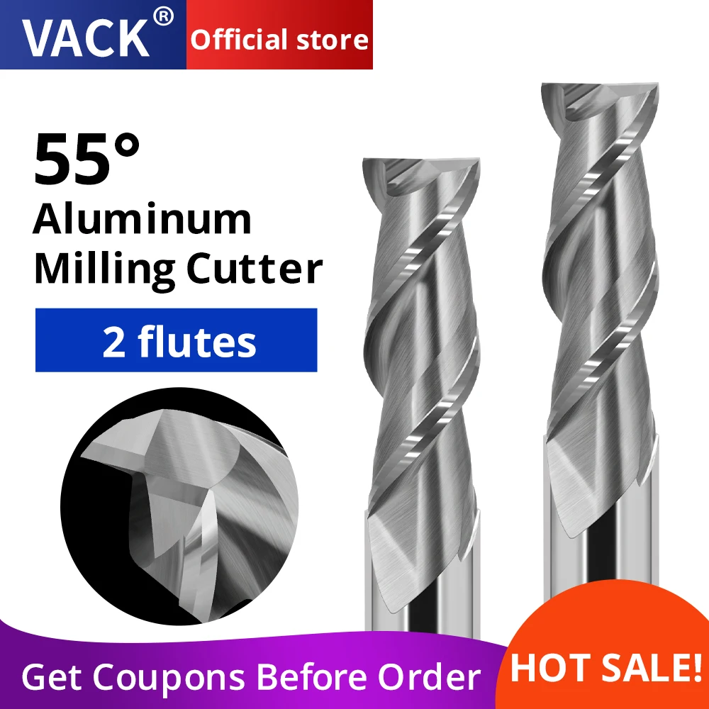 VACK-HRC55-Keyseat-Milling-Cutter-2-Flutes-End-Mill-Router-Bit-Alloy ...