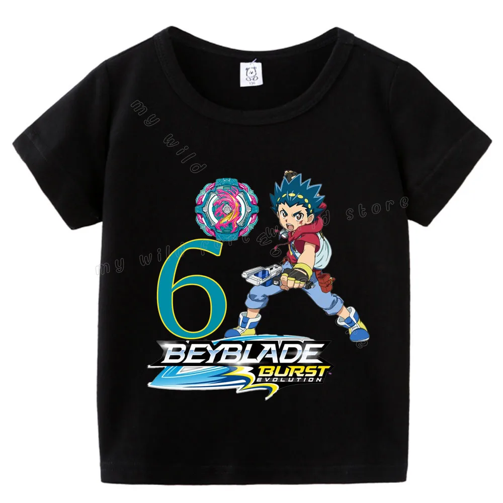 Beyblades-Baby-Birthday-T-Shirt-Infant-Summer-Clothes-Boy-Girl-Cartoon ...