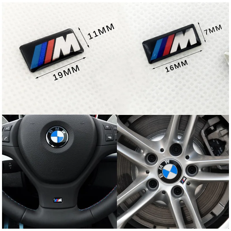16mm-19mm-3d-Logo-M-Emblem-Steering-Wheel-Badge-Rims-Sticker-For-BMW ...