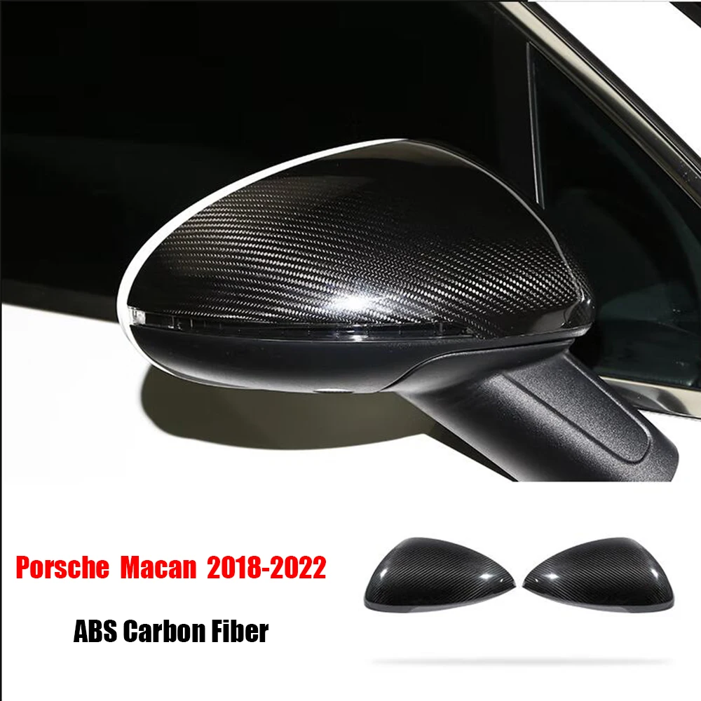 For Porsche Macan 2018 2019 2020 2021 2022 ABS Carbon Fiber Car Side ...