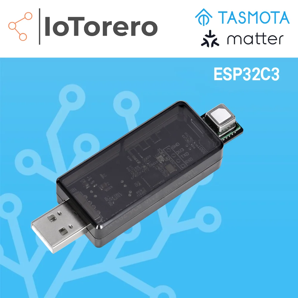 IoTorero Tasmota Matter MQTT ESP32C3 CO2 Sensor Works With Home ...