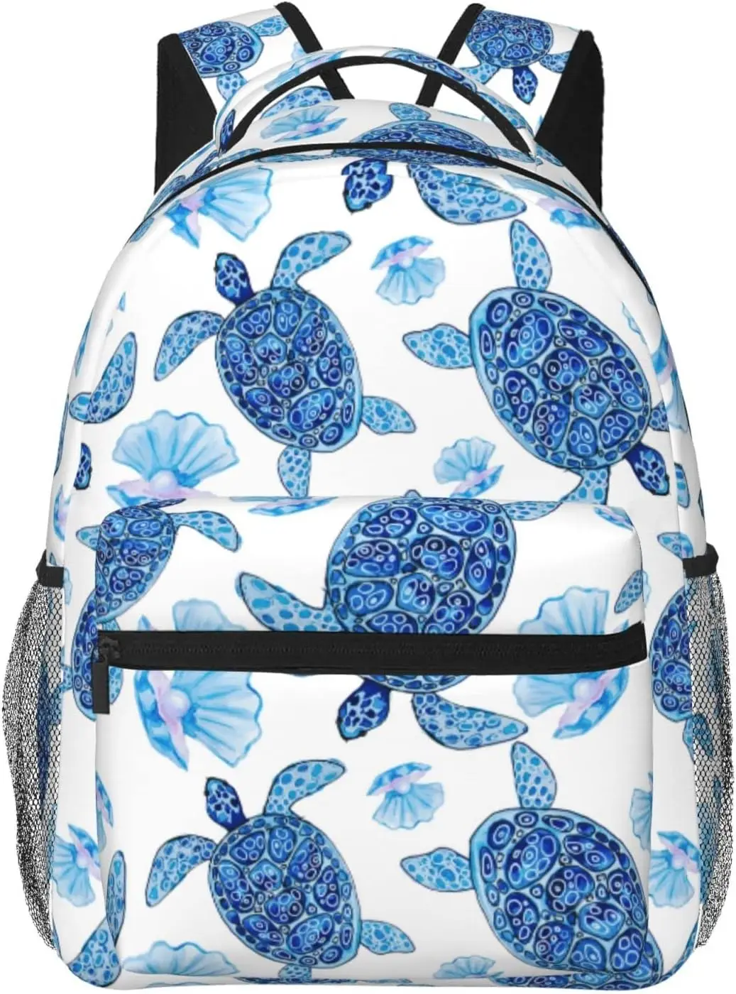 Blue-Turtle-Shell-Pearl-Lightweight-Laptop-Backpack-for-Women-Men ...