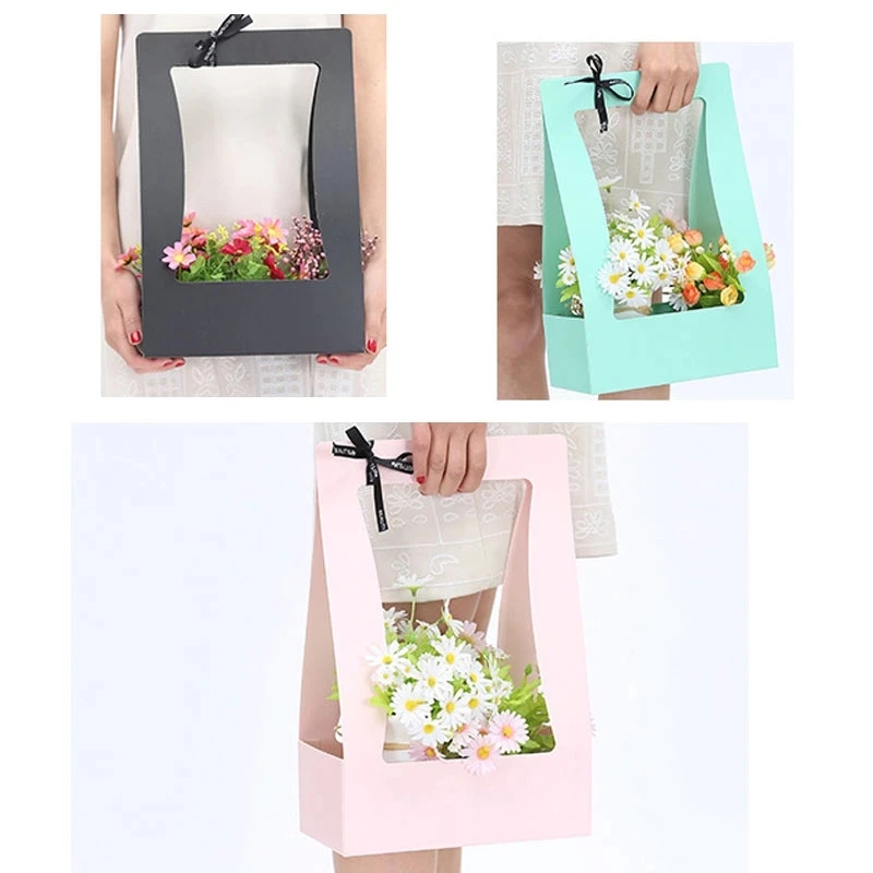 5pcs-Portable-Flower-Box-Valentine-s-Day-Bouquet-Gift-Box-Florist ...