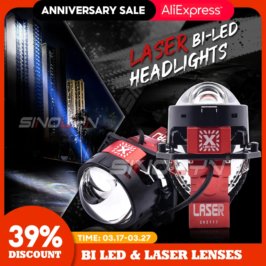 Sinolyn-140W-Bi-LED-Modules-Laser-3-Inch-Dual-Hyperboloid-Projector ...