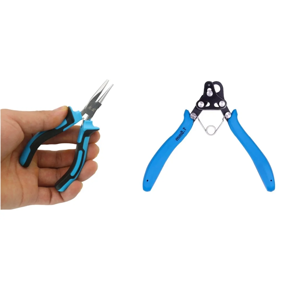 gold wire silver wire round nose winding C ring pliers One Step Looper ...