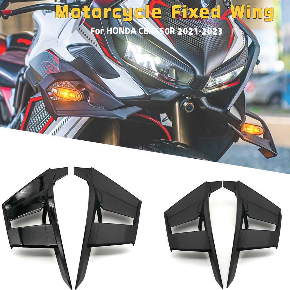 HONDA CBR650R CBR 650R 2020 2023 için MKLIGHTECH ön Fairing Winglets ...