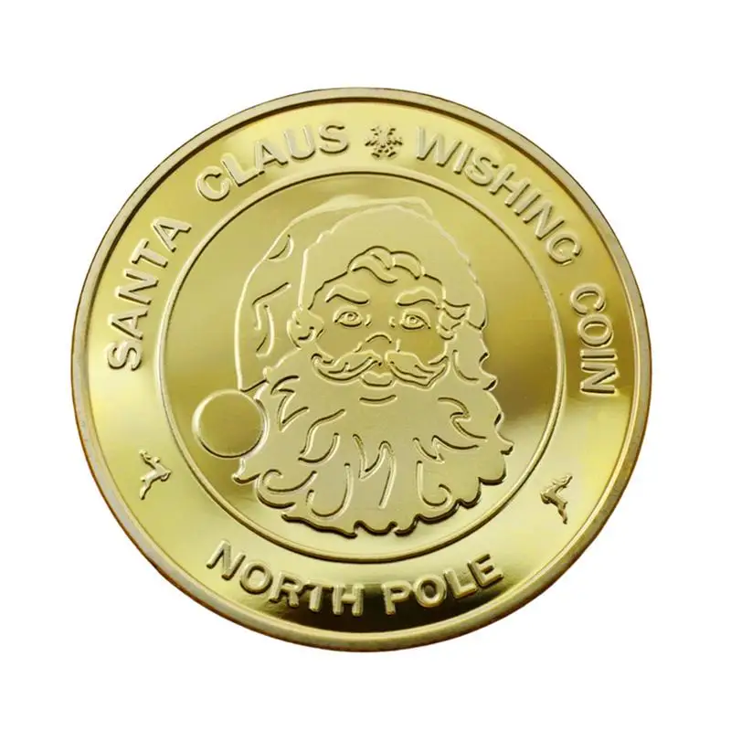 Christmas-Santa-Claus-Commemorative-Coin-Collection-Alloy-Coin-With ...
