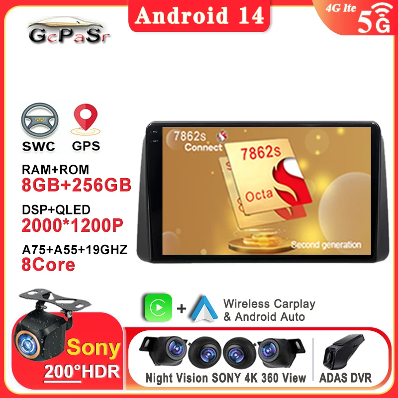 Android-14-Car-Navigation-Multimedia-Player-For-Chrysler-Grand-Voyager ...