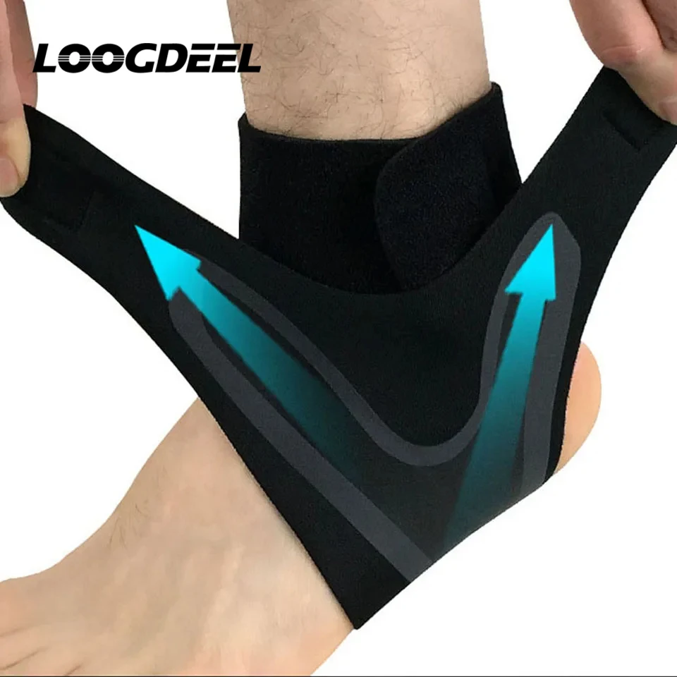 1PCS Ankle Brace Support Elasticity Free Adjustment Protection Foot ...