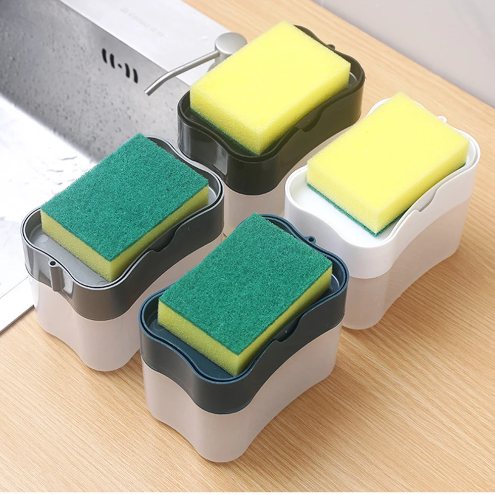 Automatic-Soap-Dispenser-Bottle-For-Liquid-Soap-Kitchen-Sponge-Soap ...