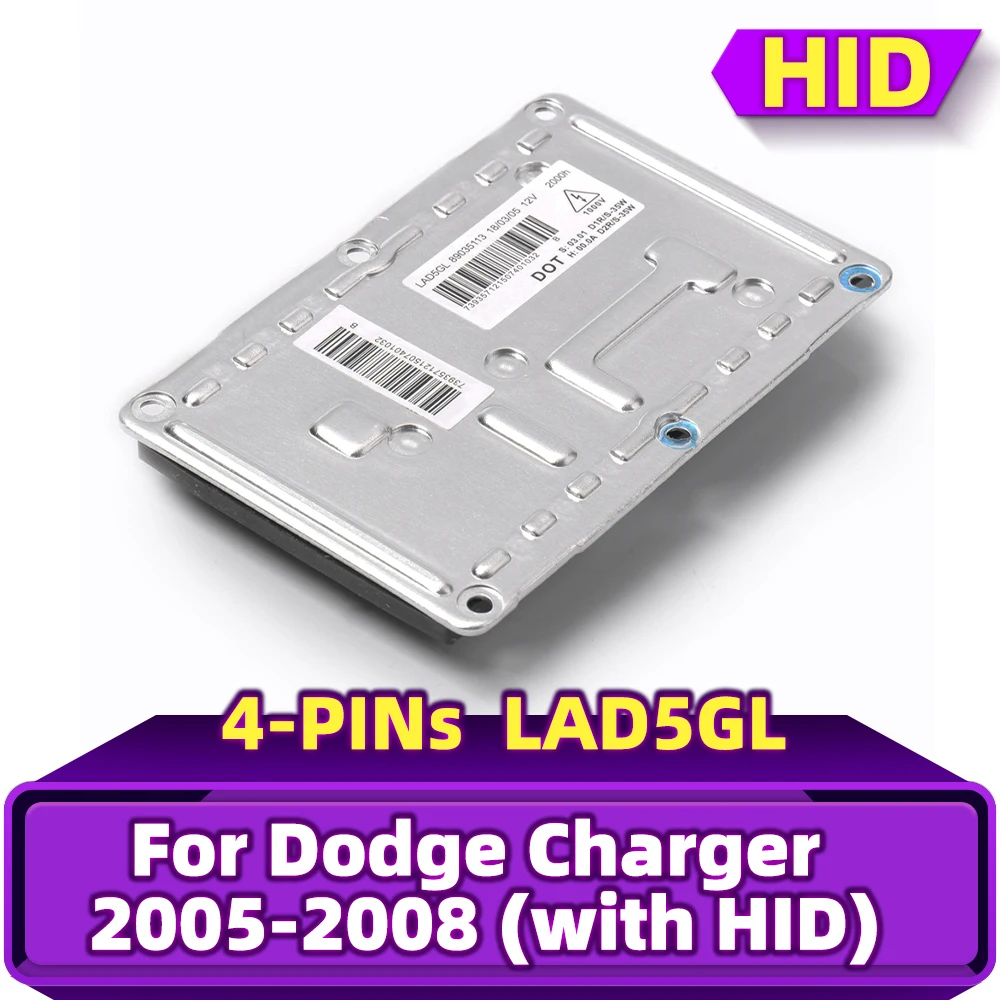 4Pins-LAD5GL-8E0907391A-89035113-Xenon-HID-D1-D2-Ballast-Fast-Start-HID ...