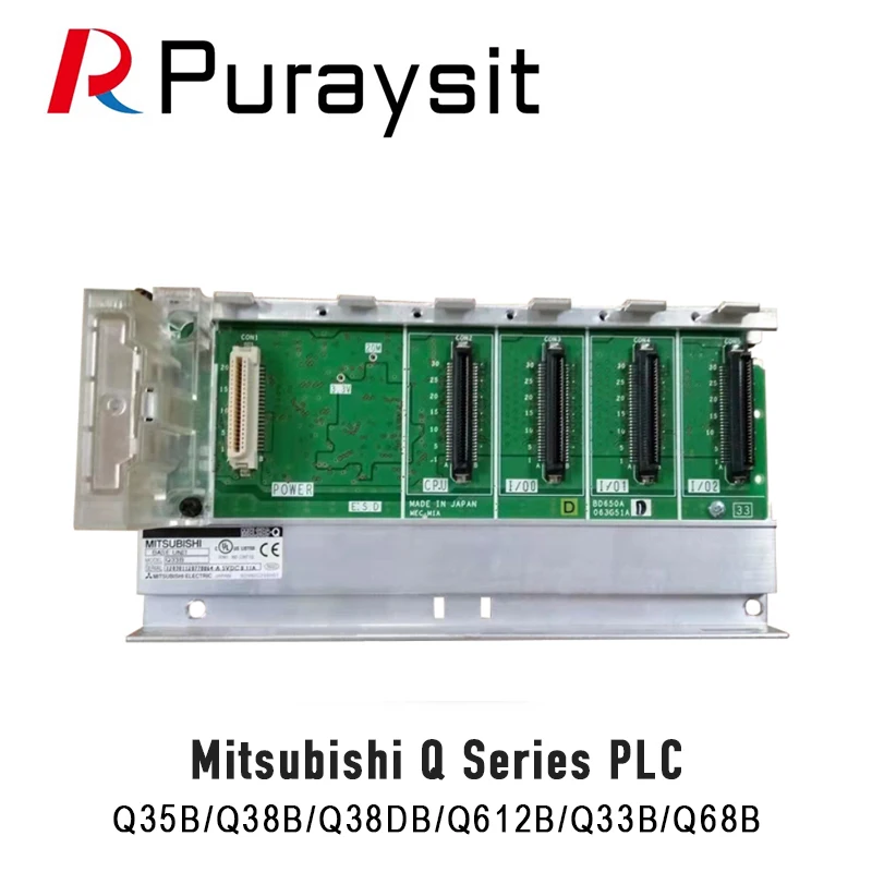 Mitsubishi Q 시리즈 plc베이스 모듈 Q33B Q35B Q38B Q55B Q65B| | - AliExpress