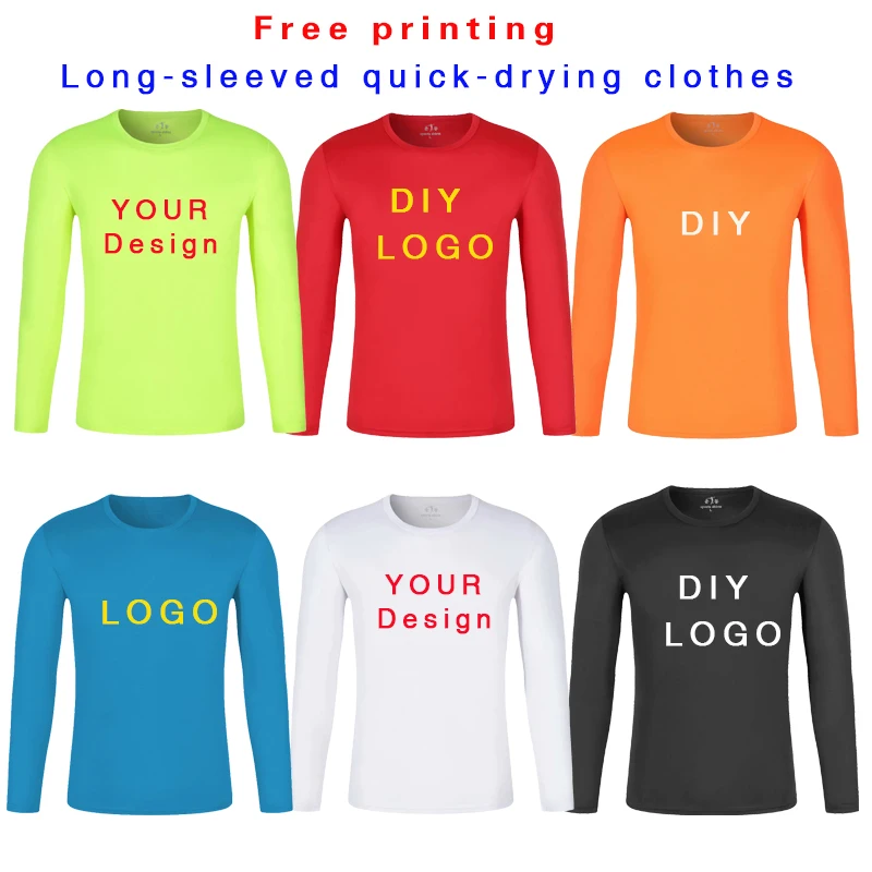 Long-Sleeve-Fast-Dry-Round-Neck-T-shirt-Custom-Breathable-Culture-Shirt ...