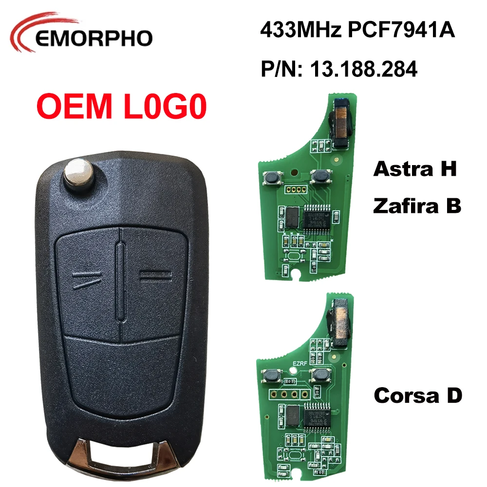 EMORPHO-Remote-Flip-Car-Key-For-Opel-Vauxhall-Corsa-D-G4-Astra-H-Zafira ...