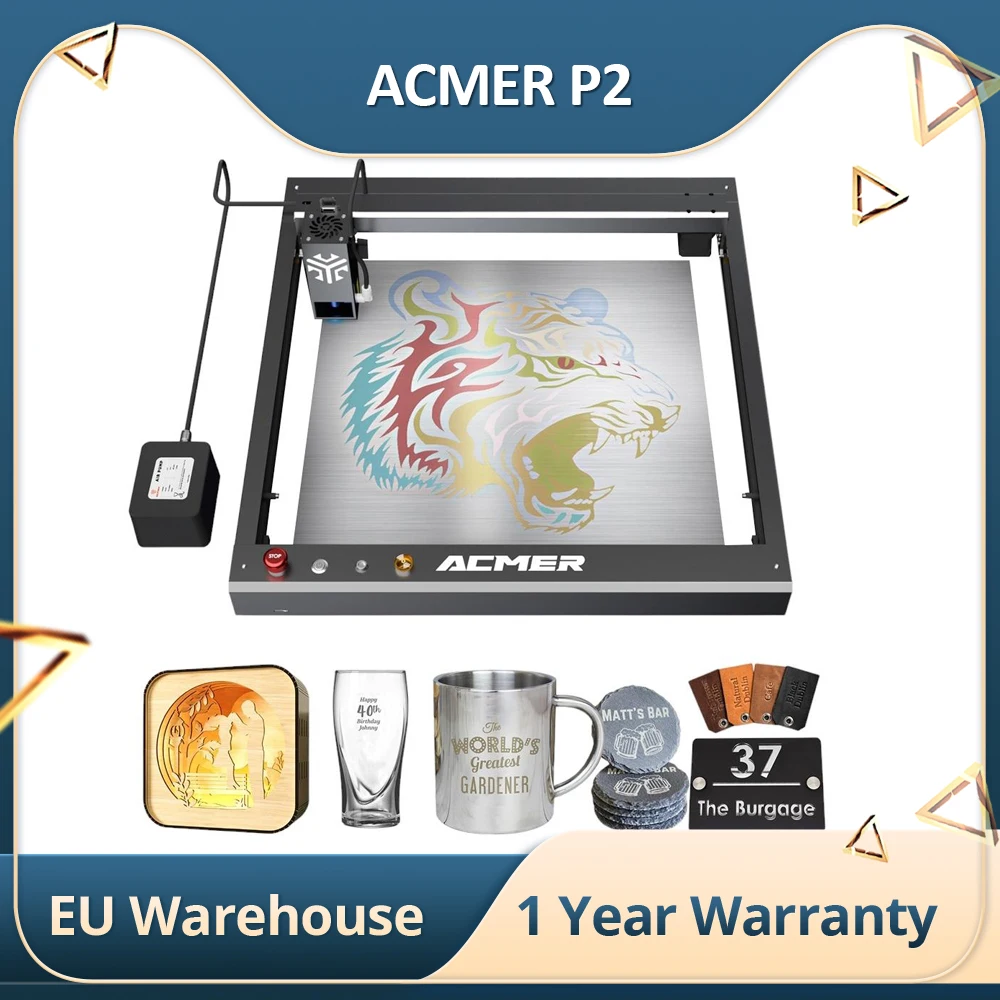 ACMER-P2-33W-Laser-Cutter-Engraving-at-30000mm-min-Ultra-silent-Auto ...