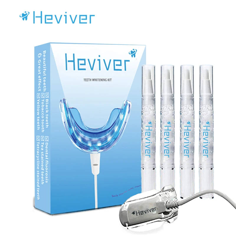 Heviver-Teeth-Whitening-Kit-with-LED-Light-Home-Whitening-System-Teeth ...
