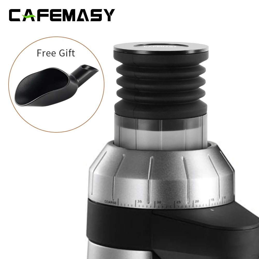 CAFEMASY-Coffee-Beans-Grinder-Single-Dose-Hopper-Bellows-Coffee-Grinder ...