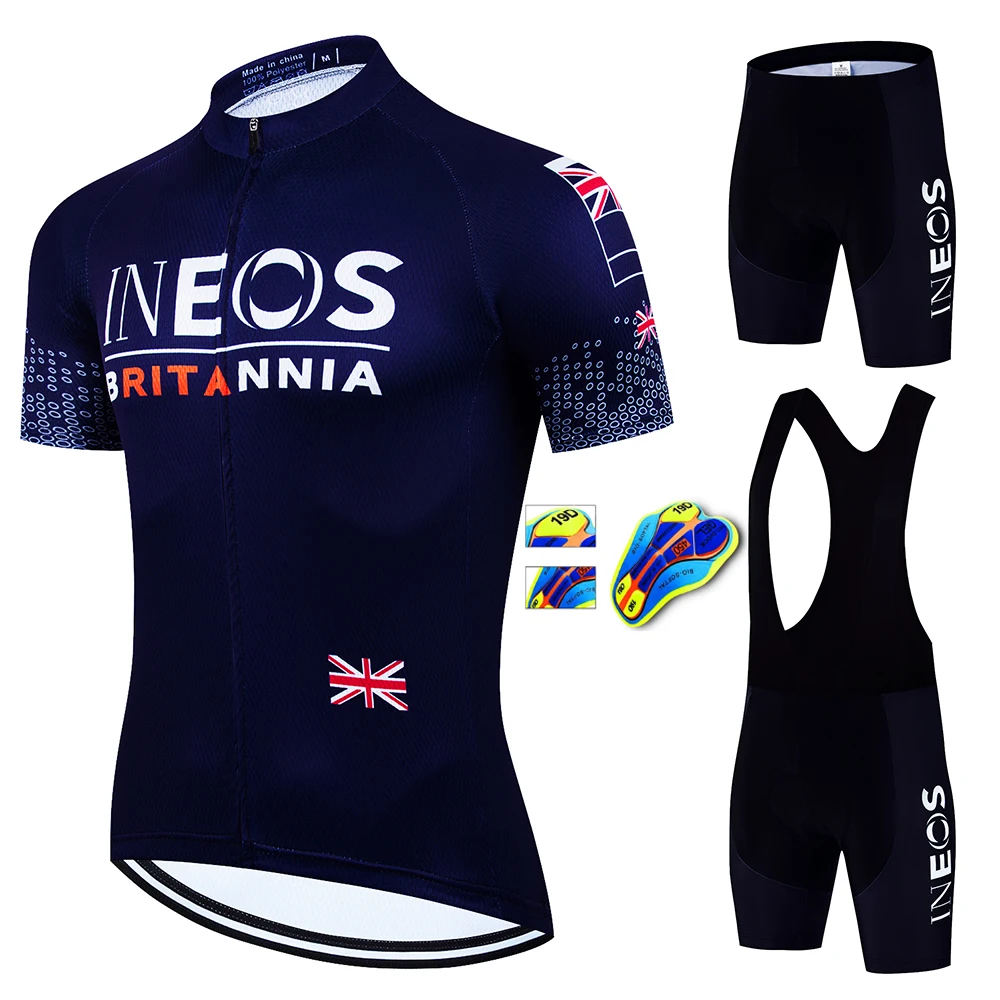INEOS Summer Man Cycling Clothes for Men Bicycle Jersey Sets Mountain ...
