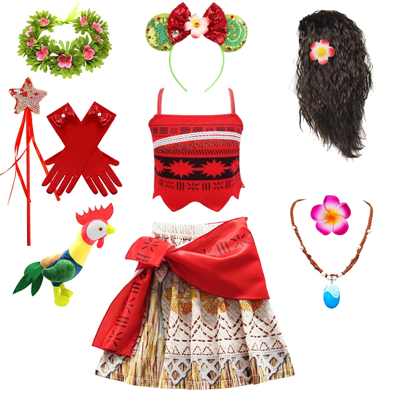Fantasia-Children-s-Halloween-Cosplay-Princess-Moana-Costumes-Summer ...