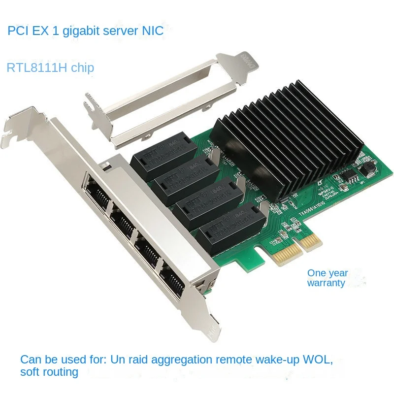 1-4-port-full-gigabit-network-card-PCIe-1X-to-4-port-server-network ...