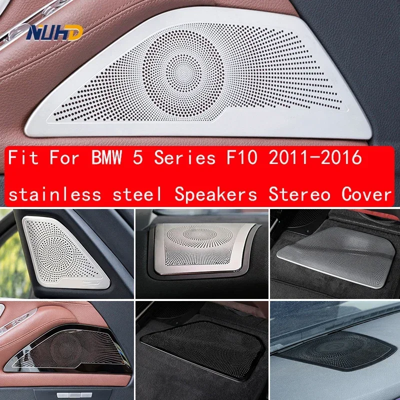 Car-Front-Rear-Door-Audio-Speakers-Stereo-Panel-Speaker-Decorate-Cover ...