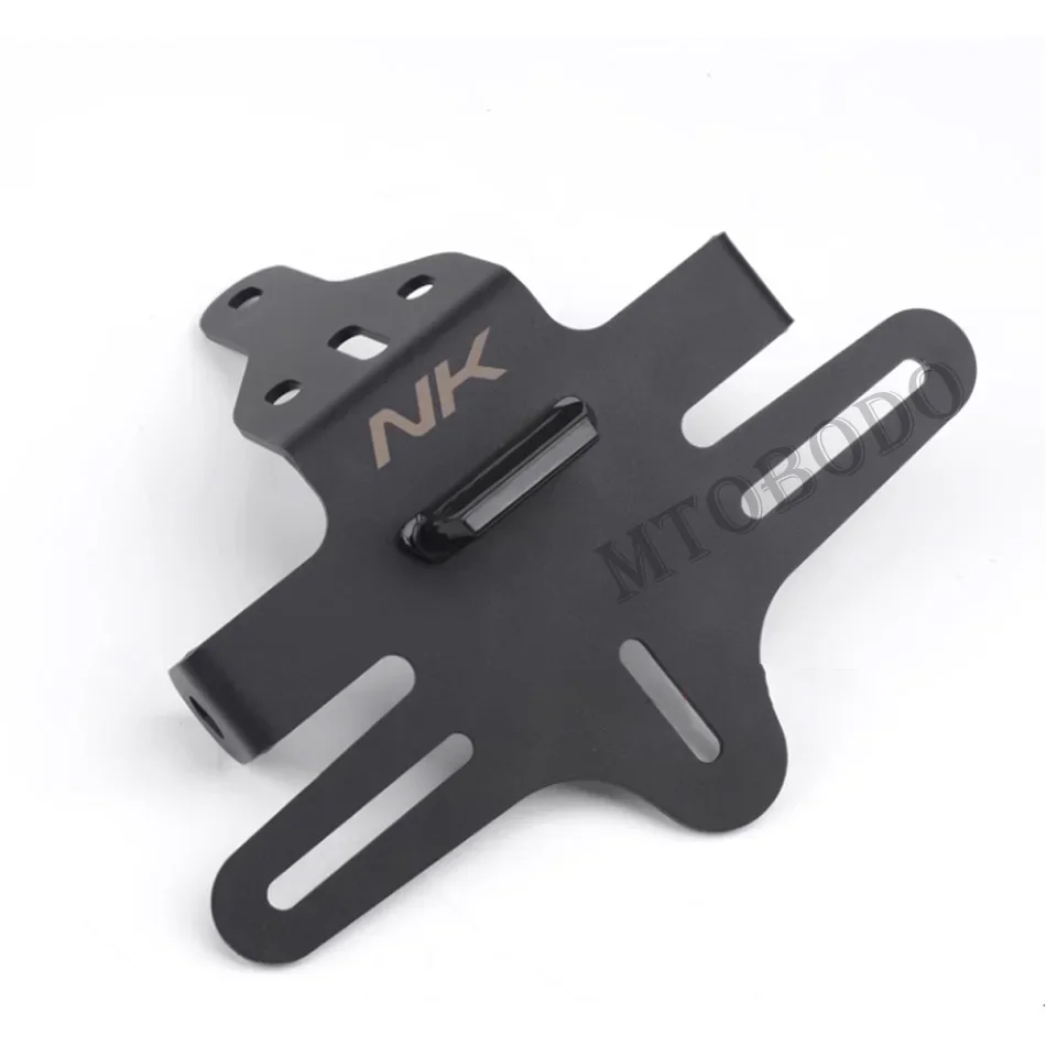 Motorcycle-License-Plate-Holder-LED-Turn-Signal-Lights-Accessories ...