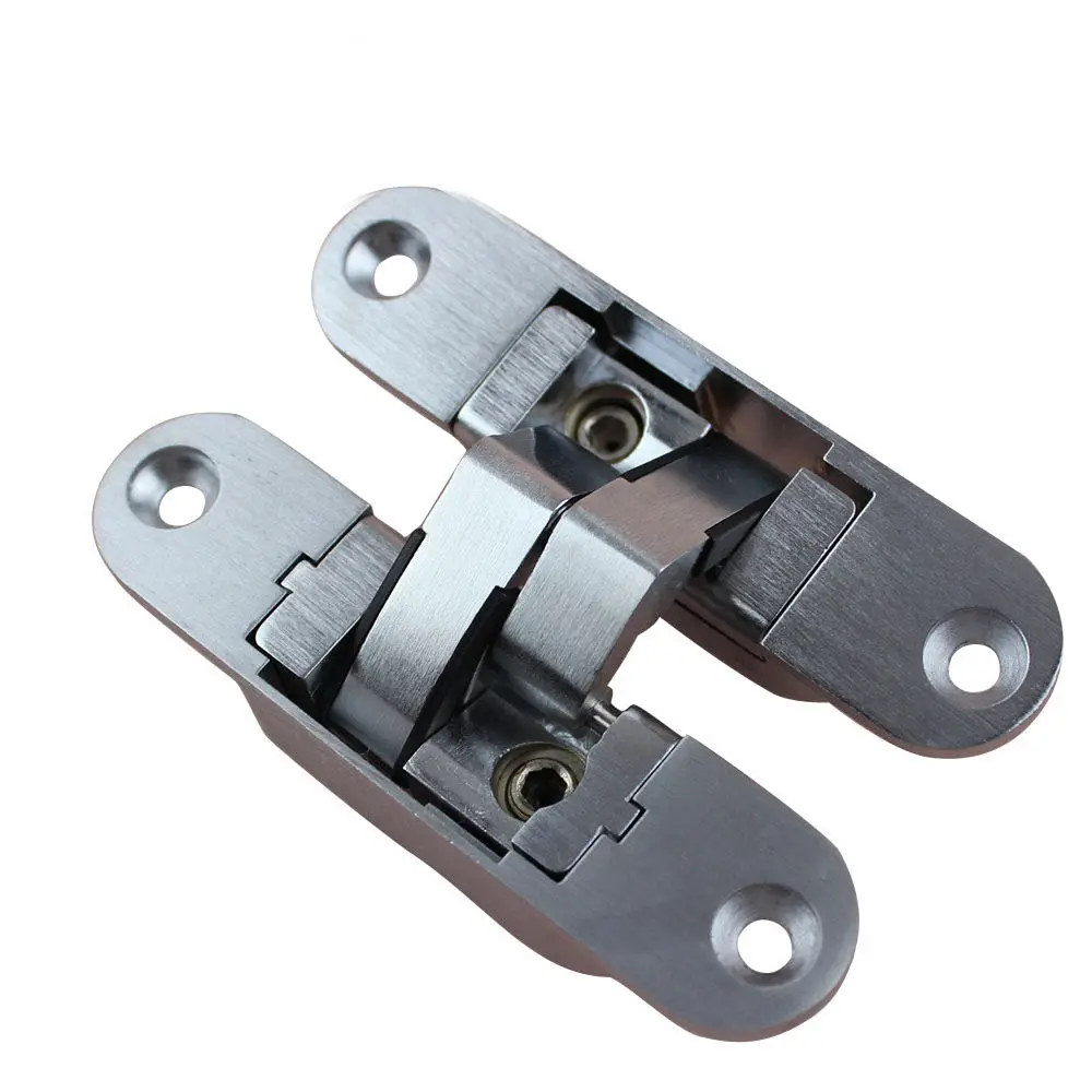 RCH-09-2PCS-Flush-Wooden-Door-Adjustable-95-23-MM-Hidden-Cross-Hinge ...