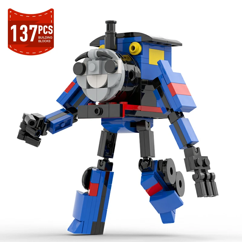 Moc-Choo-Choo-Charles-Thomas-Trains-Action-Figure-Mech-Warrior ...