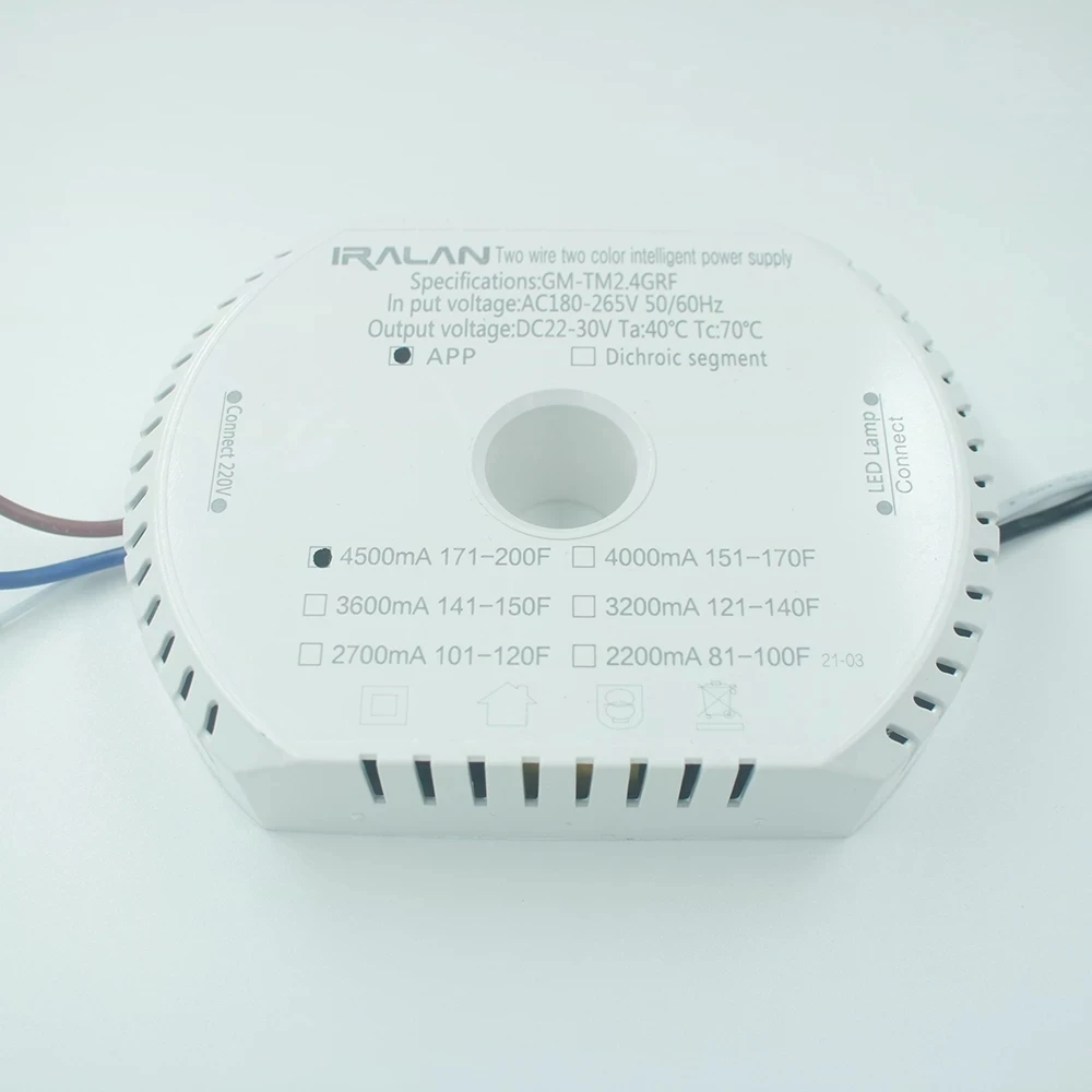 Transformateur d'éclairage,Module de pilote Led pour plafonnier,adaptateur électrique,unité d ...