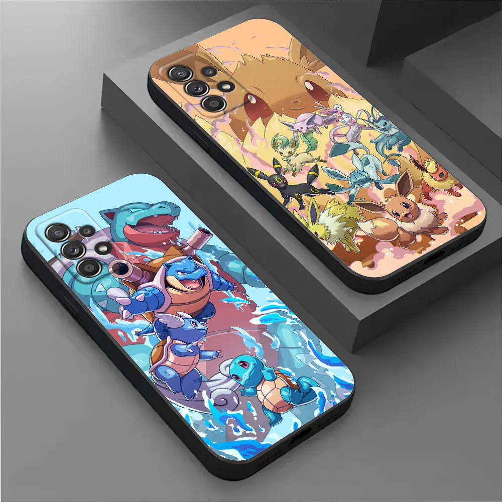 Pokemon-Anime-For-Samsung-Galaxy-A55-Eevee-Case-A54-A52S-A53-5G-A51-A34 ...