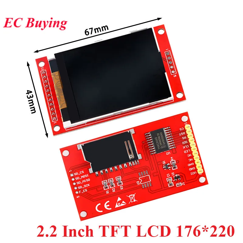 2-2-Inch-2-2-TFT-LCD-Color-Screen-Display-Module-176-220-SPI-Serial ...