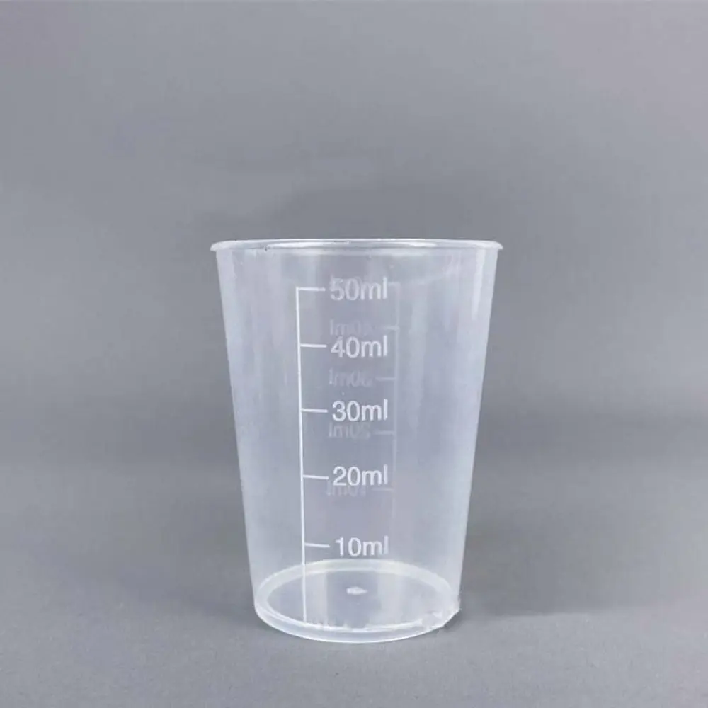 Clear-Graduated-Measuring-Cup-Plastic-Mini-Measuring-Jugs-Scale ...