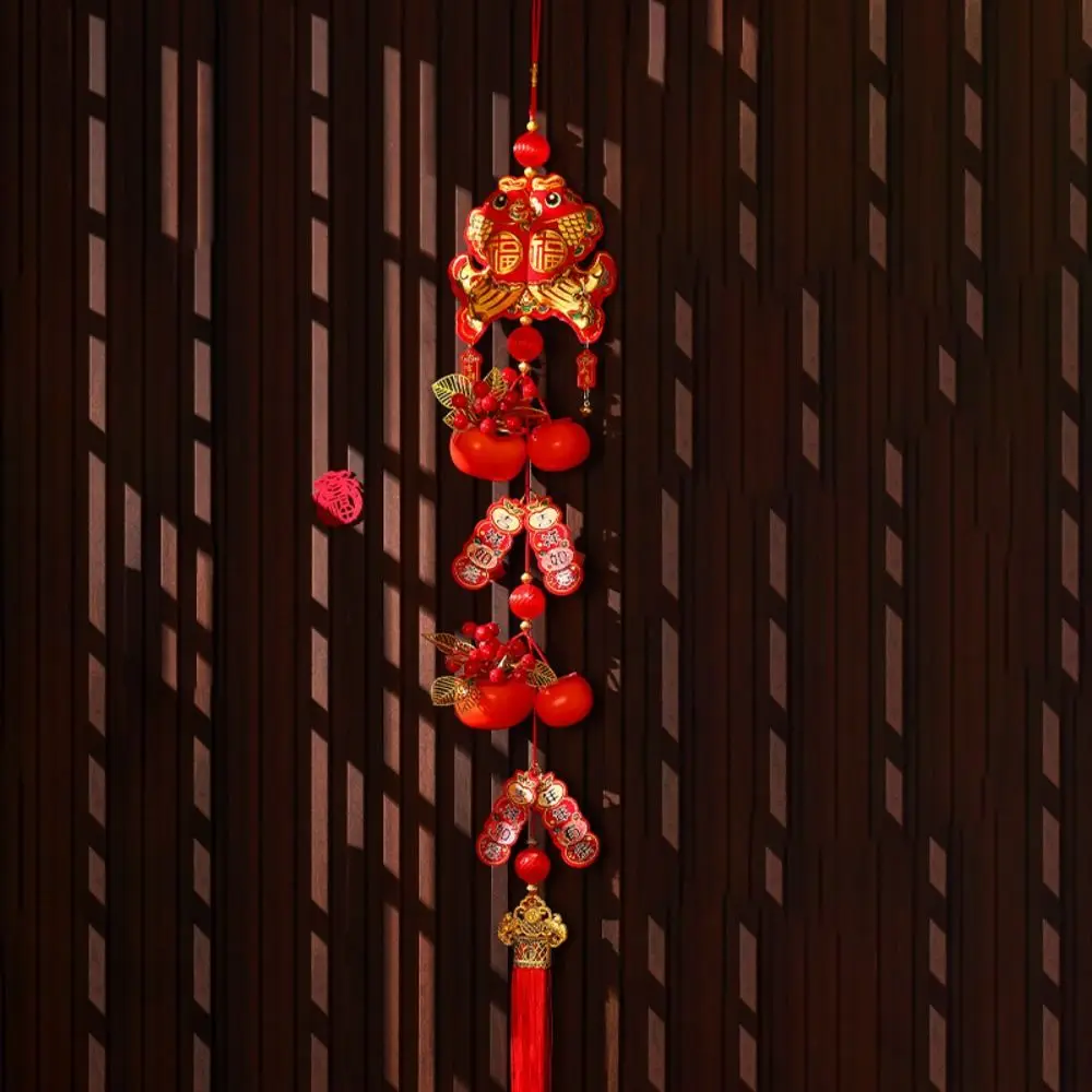 Chinese Style New Years Decoration Red Traditional Spring Festival Door ...
