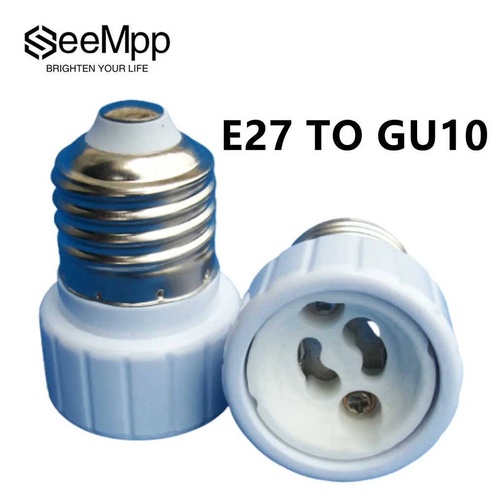 E27-To-GU10-Lamp-Holder-Converter-AC-85V-265V-GU10-Light-Bulb ...